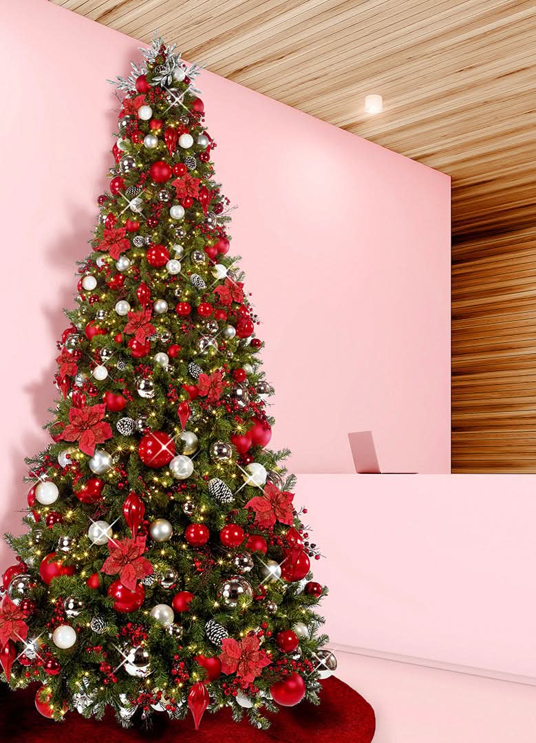Holiday Red Pre-Decorated Theme – Dekra Lite Store
