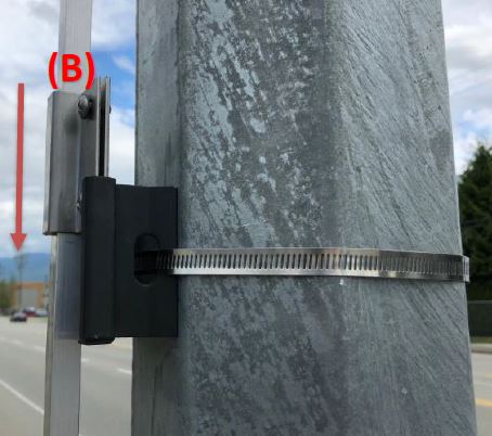 Pole Mount Bracket, Stainless Steel – Dekra Lite Store