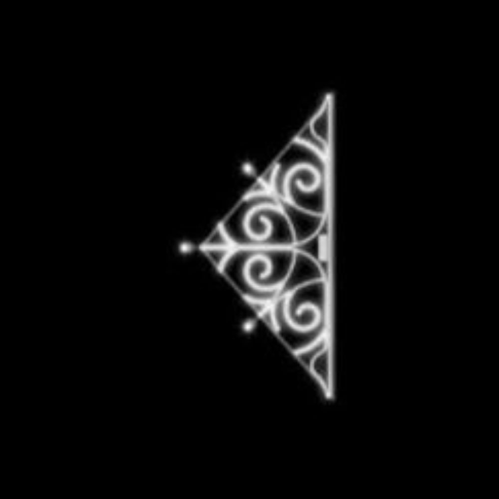 Tri-Snowflake Pole Mount (Neon) – Dekra Lite Store