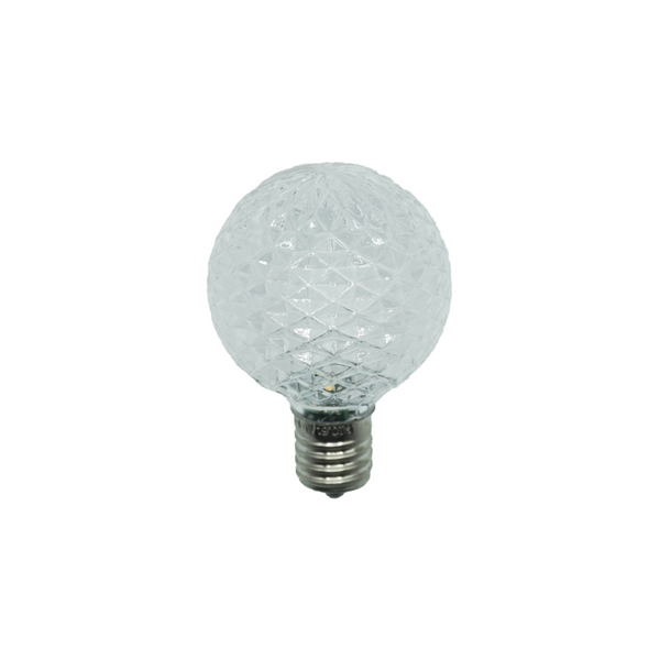 LED G-50 Faceted Bulbs - Warm White (E17 Base) – Dekra Lite Store